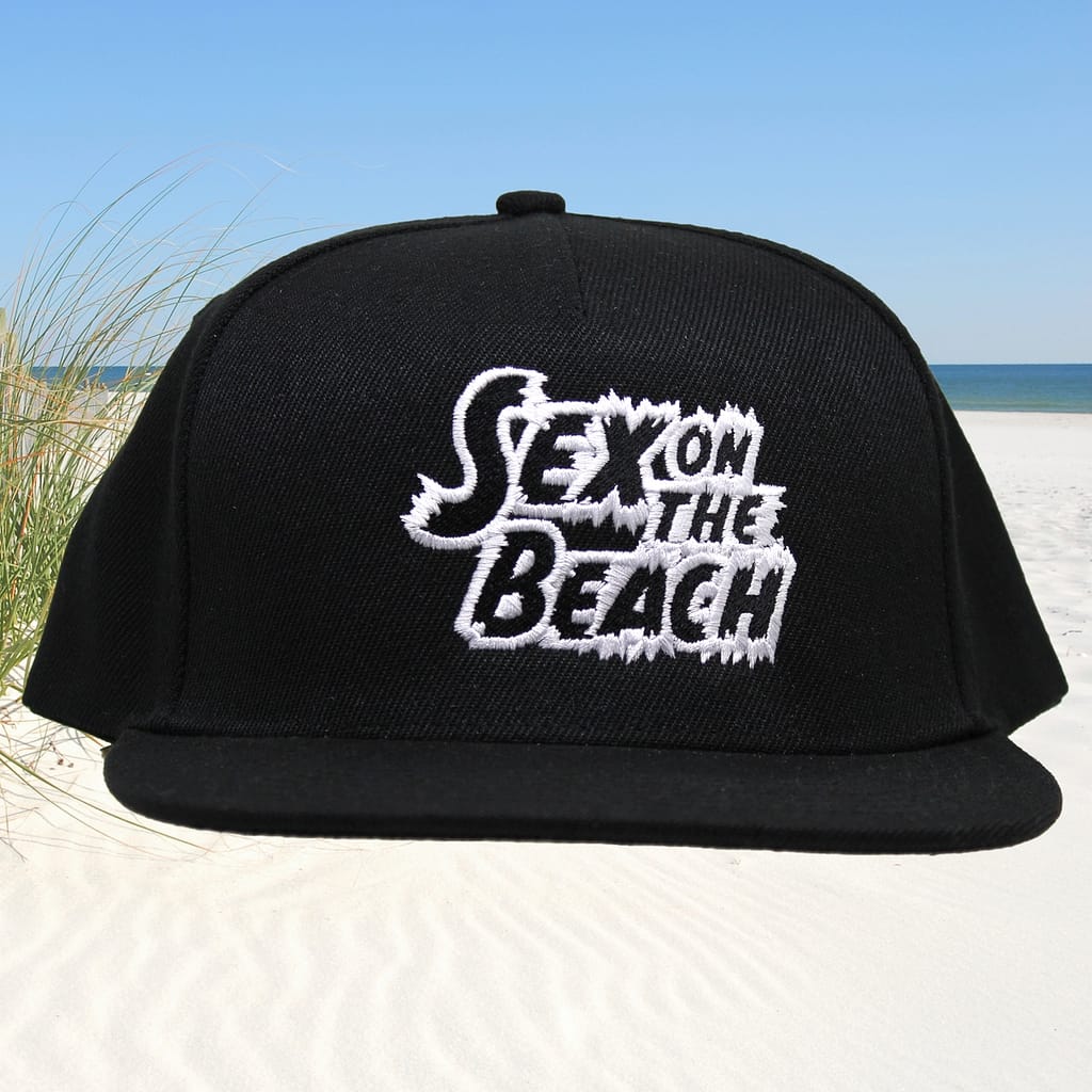 T Spoon Snapback Cap Sex On The Beach Logo Black White Artist