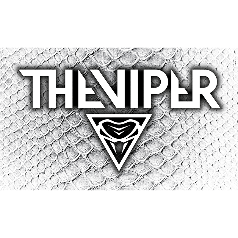 The Viper - Cap Logo Black On Black 3D Embroidered (Snap Back) | Artist ...
