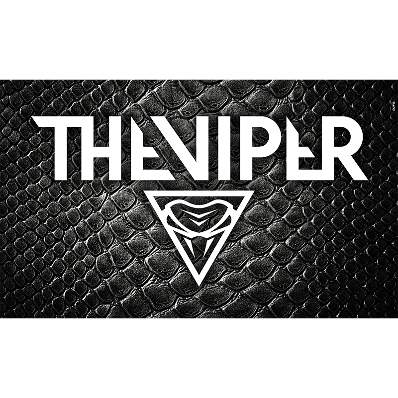 The Viper - Cap Logo Black On Black 3D Embroidered (Snap Back) | Artist ...