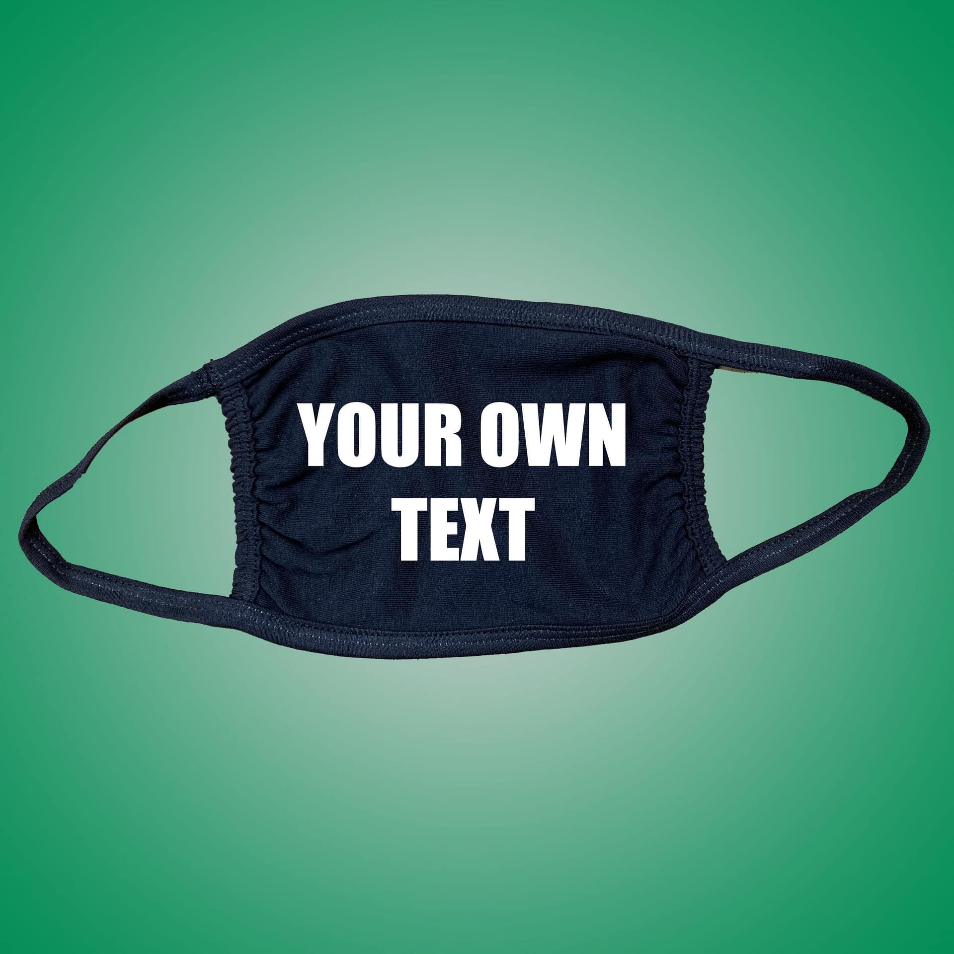 Facemask - MET JE EIGEN TEKST | Artist Fanshop