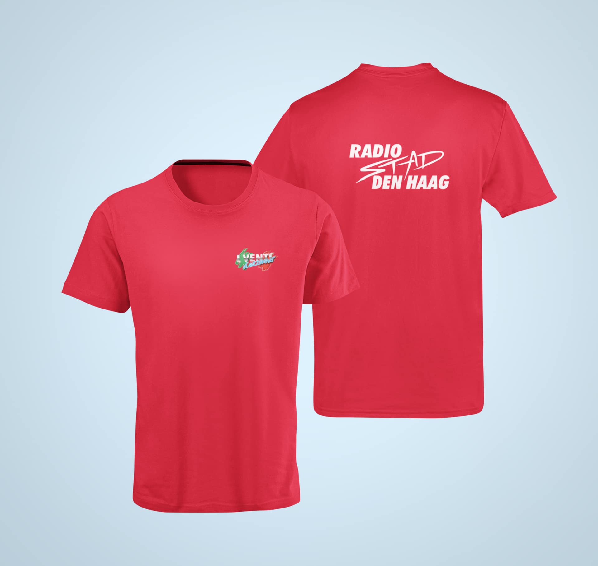 RSDH - T-shirt With Logo I Venti D'azzurro / Logo Radio Stad Den Haag ...