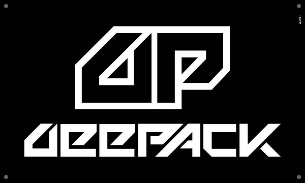 Deepack - Flag With Logo | Artist Fanshop