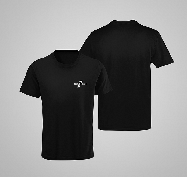 PRO B TECH - Black T-shirt, With Small Logo | Artist Fanshop